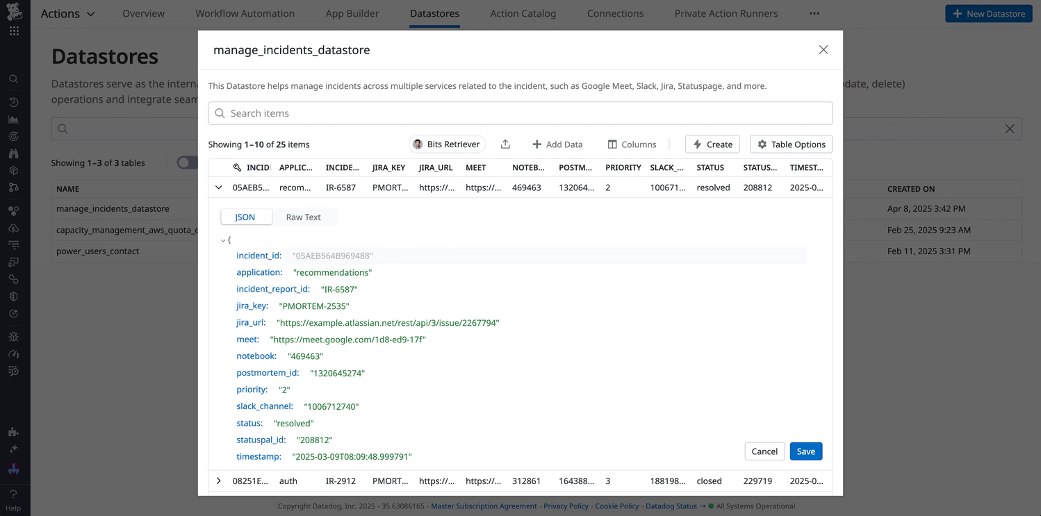 Workflow Automation | Datadog